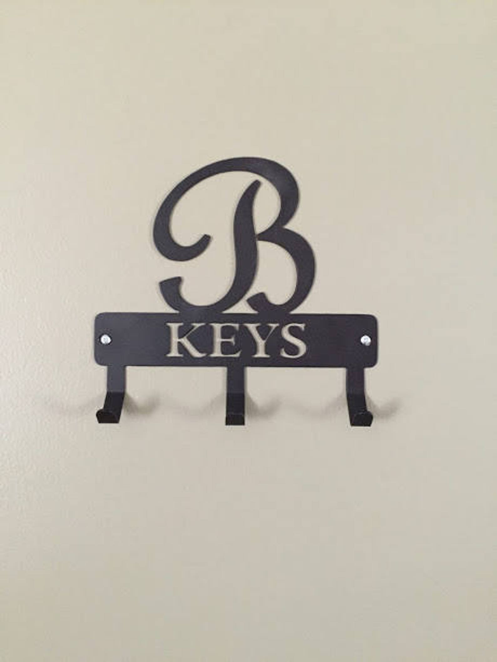 Custom Key Holder Monogram Key Holder/ Personalized Gift/ | Etsy