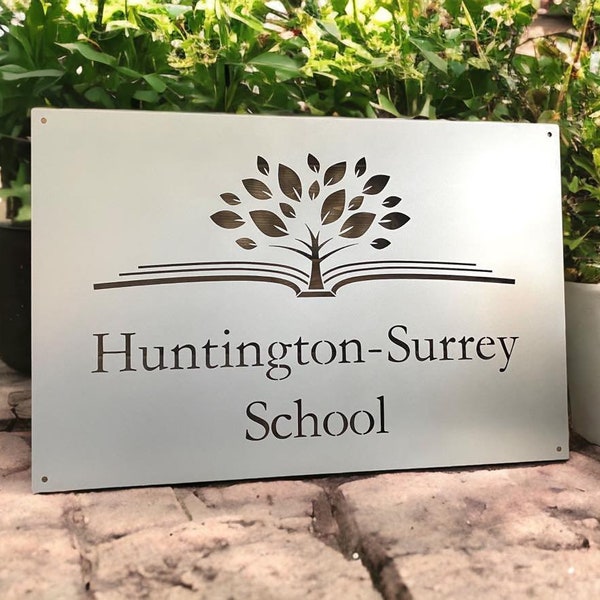 Laser Cut Aluminum Metal Sign - Etsy