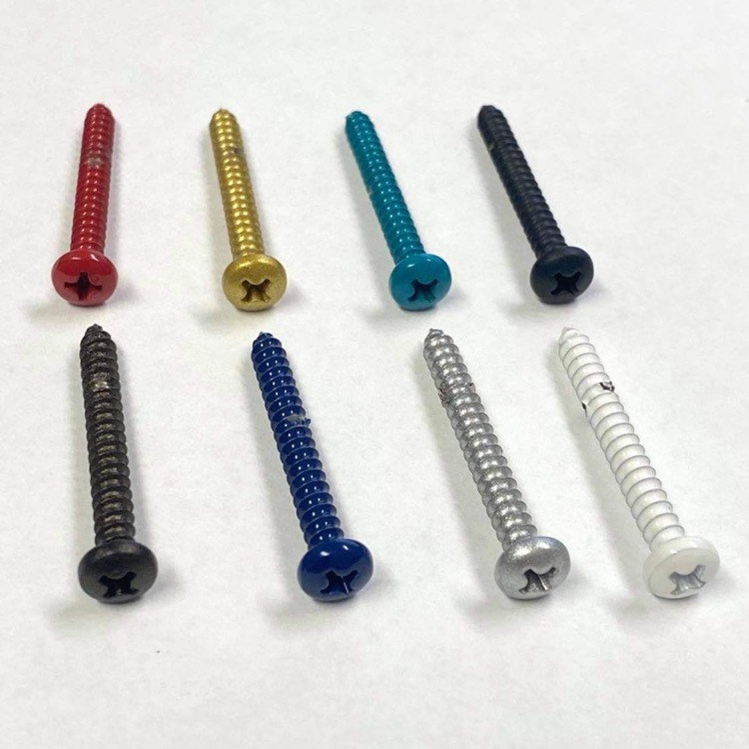 Powder Coated Screws: Sign Accessory (add-on Only) - Etsy