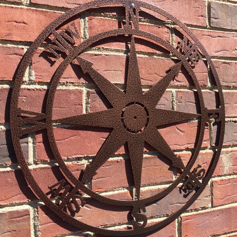 Compass Rose Sign - Etsy