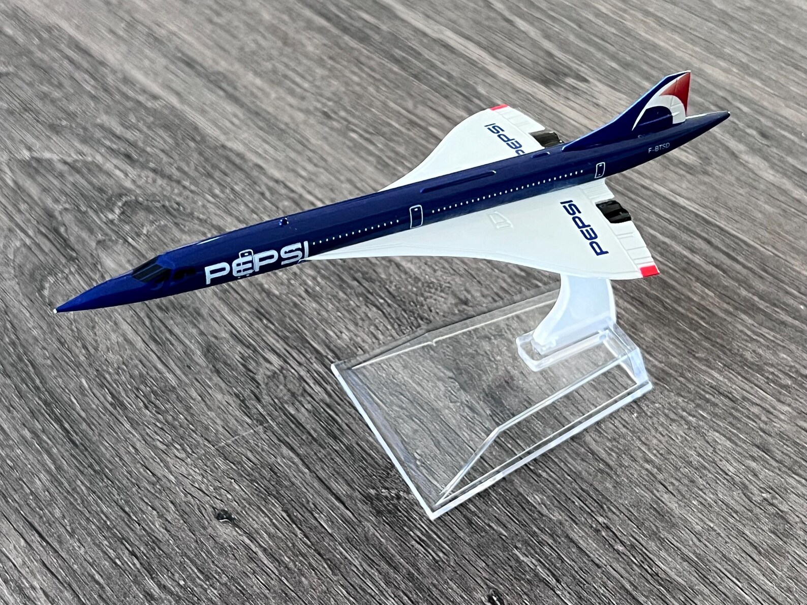 Concorde AIR FRANCE Pepsi Metal Model Aircraft 1:400 Scale - Etsy