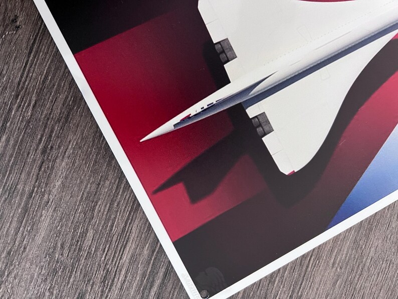 AIR FRANCE Concorde Aircraft Metal Wall Picture Plaque 30 X 20 Cm - Etsy