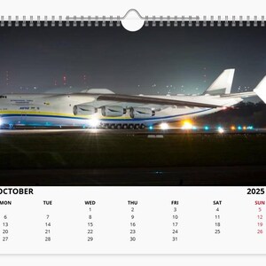 Antonov AN-225 Myria New 2025 Wall Calendar Limited Print - Etsy