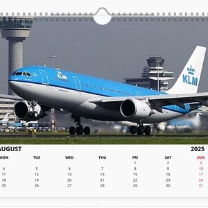KLM Royal Dutch Airlines 2025 Wall Calendar Limited Print - Etsy