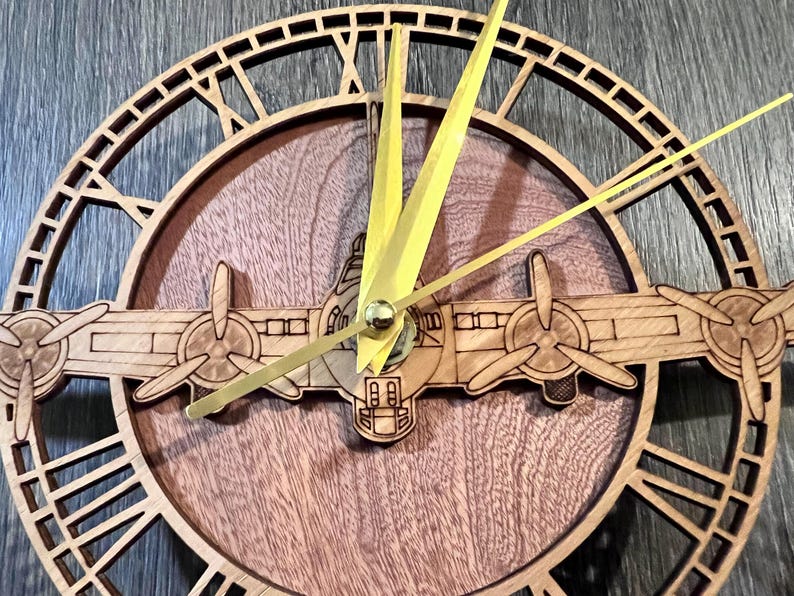 Boeing B-17 Flying Fortress Airplane Altimeter Wall Clock 14" Dia (35 ...