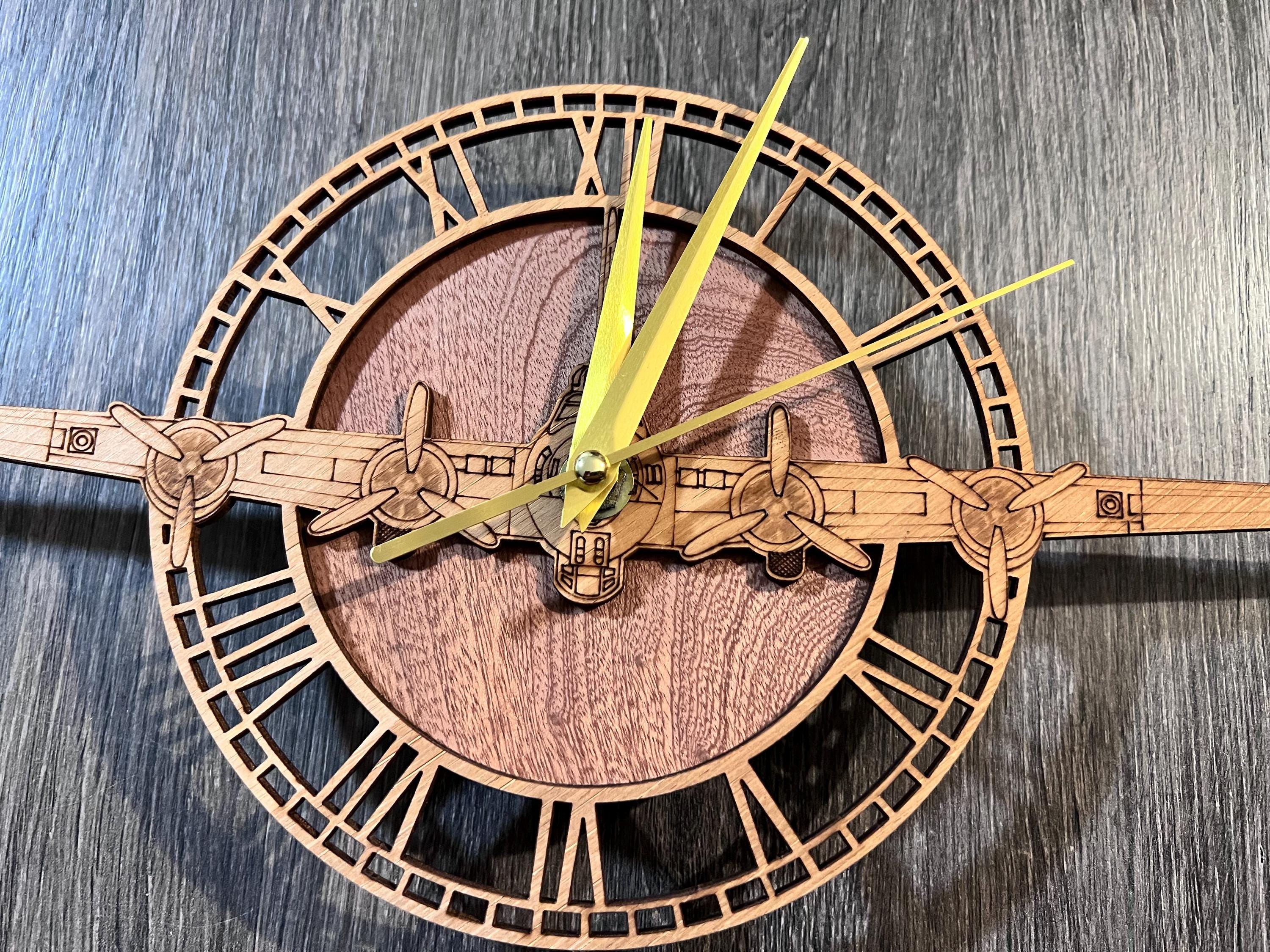 Boeing B-17 Flying Fortress Airplane Altimeter Wall Clock 14" Dia (35 ...
