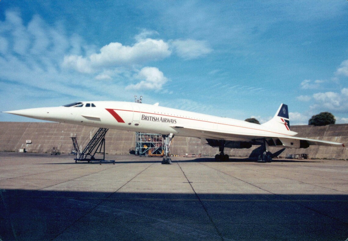 FRIDGE MAGNET - British Airways - CONCORDE - Aircraft - Etsy