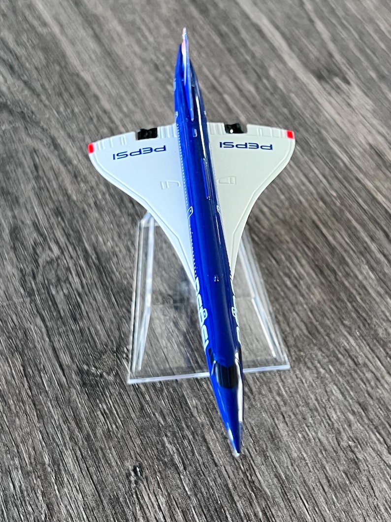 Concorde AIR FRANCE Pepsi Metal Model Aircraft 1:400 Scale - Etsy