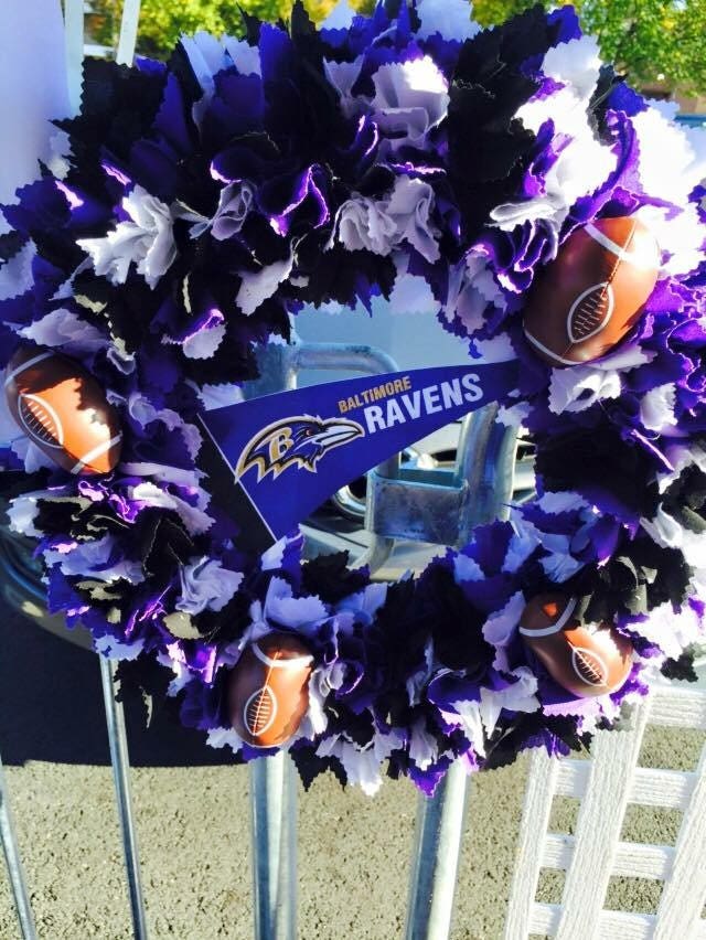 Sports Teams Fabric Wreaths - Etsy