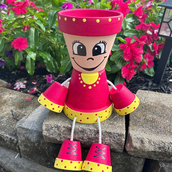 Clay Pot People - Etsy