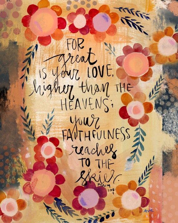 Psalms Bible Verses About Love