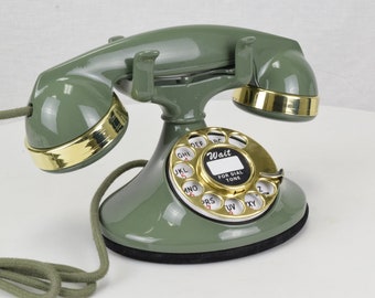 Vintage Western Electric Rotary Desk Telephone - Etsy