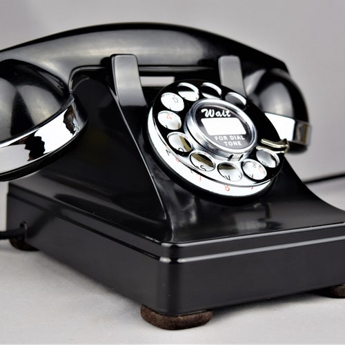 Original Antique Rotary Western Electric Model 302 Telephone - Etsy