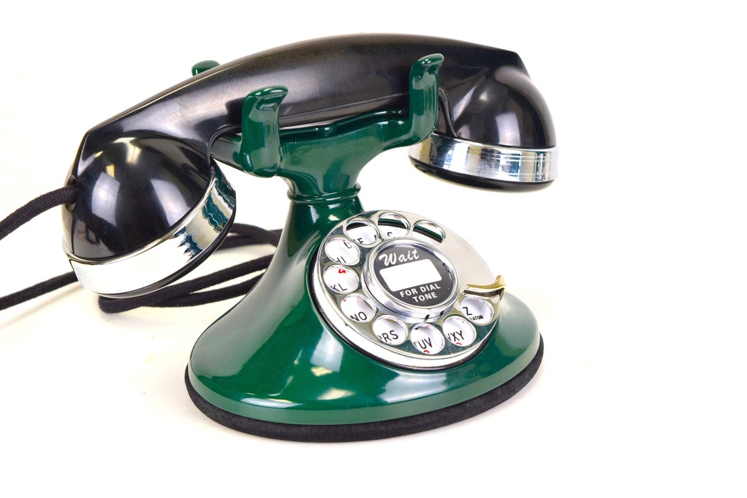 Original Antique Rotary Western Electric Model 202 Telephone - Forest ...