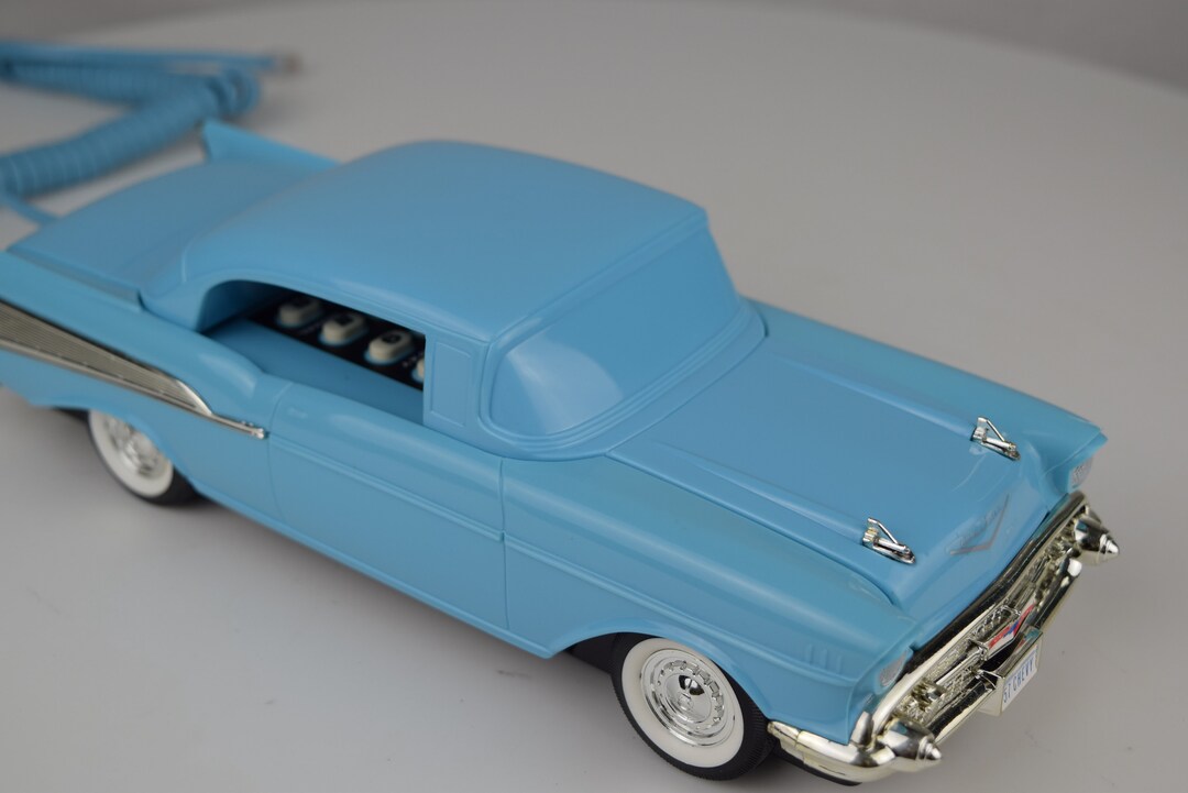 Blue 57 Chevy Phone - Etsy Canada