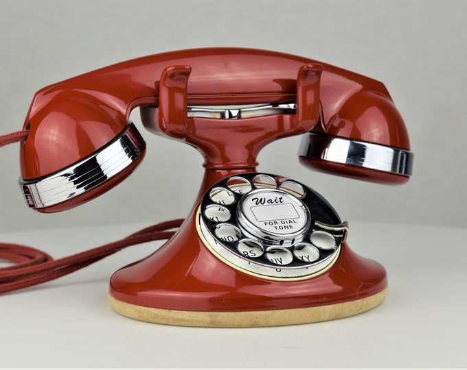 Vintage Western Electric Rotary Desk Telephone - Etsy