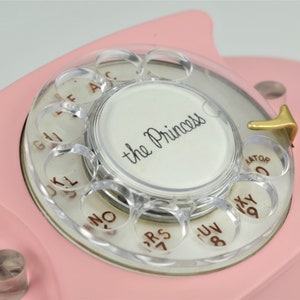 Original Antique Rotary Rotary Dial Princess Telephone - Model 702 ...