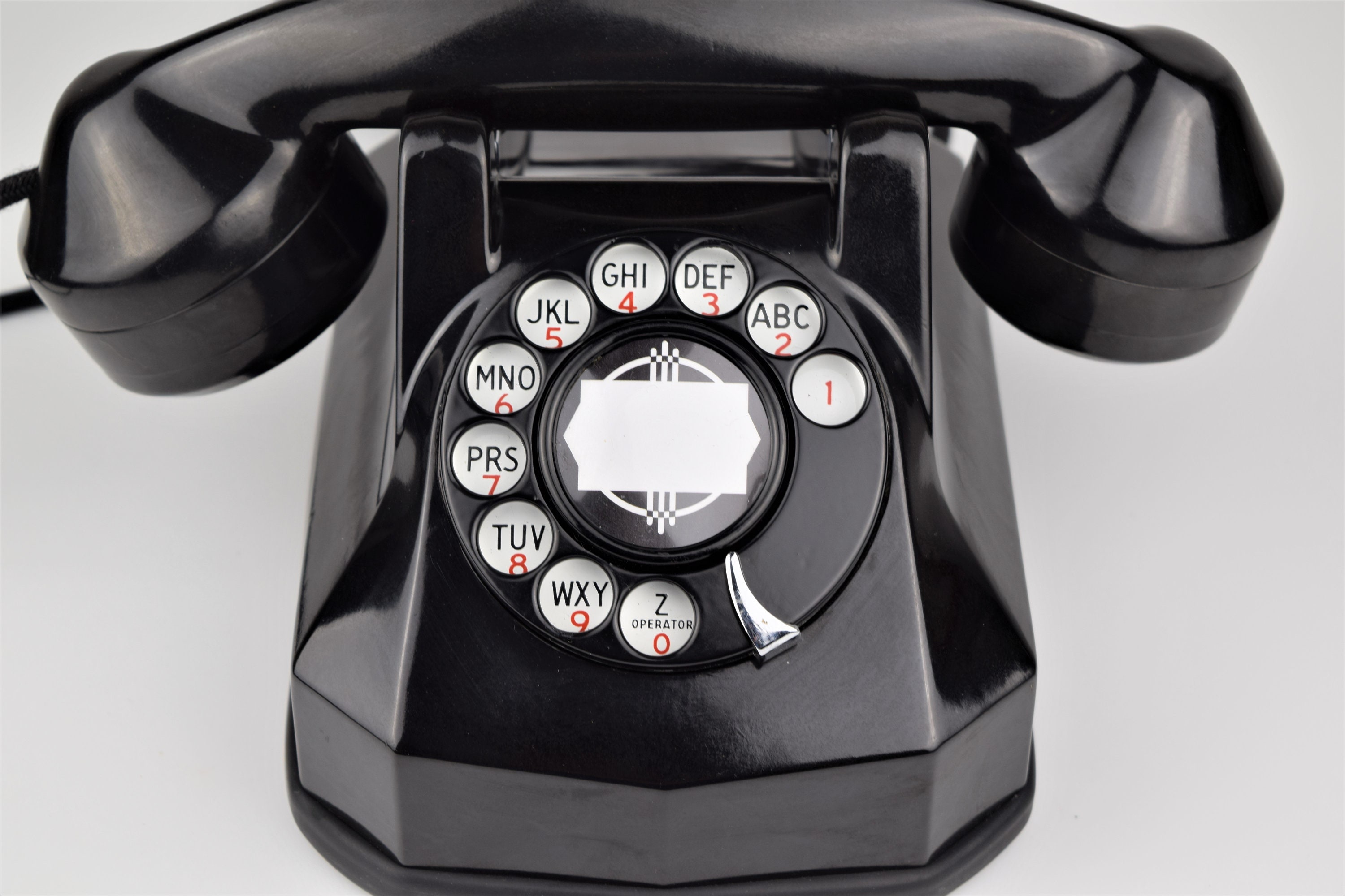 Original Antique Rotary Automatic Electric Type 40 Telephone - Etsy ...