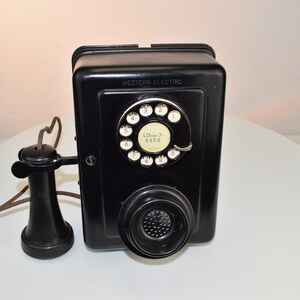 1930s Western Electric 653 Wall Phone - Etsy