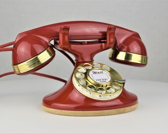 Original Antique Rotary Western Electric Model 302 Telephone - Etsy