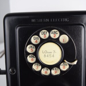 1930s Western Electric 653 Wall Phone - Etsy