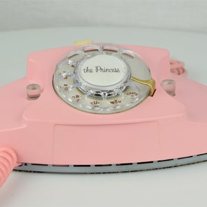 Original Antique Rotary Rotary Dial Princess Telephone - Model 702 ...