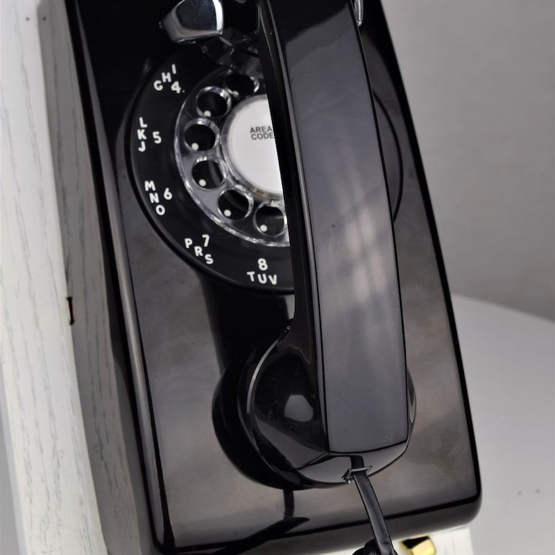 Vintage Wall Phone - Etsy