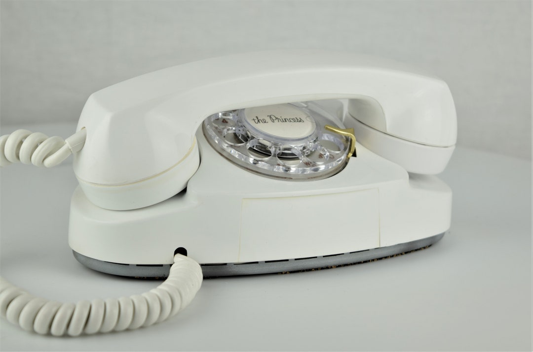 Original Antique Rotary Rotary Dial Princess Telephone - Model 702 ...