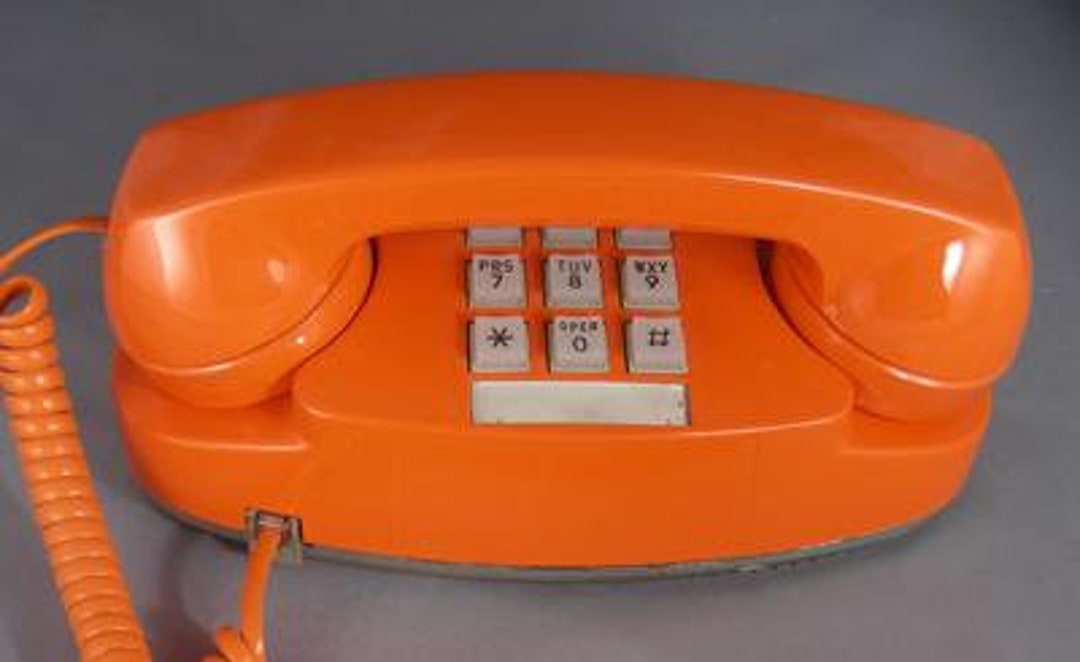 Meticulously Restored & Working Vintage Princess Telephone Orange - Etsy
