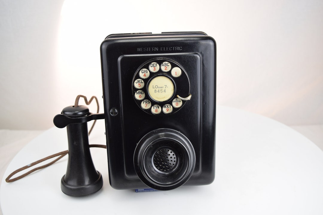 1930s Western Electric 653 Wall Phone - Etsy