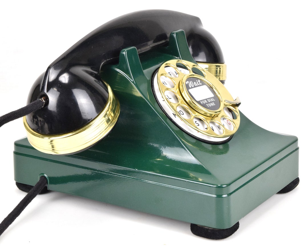 Original Antique Rotary Western Electric Model 302 Telephone - Forest ...