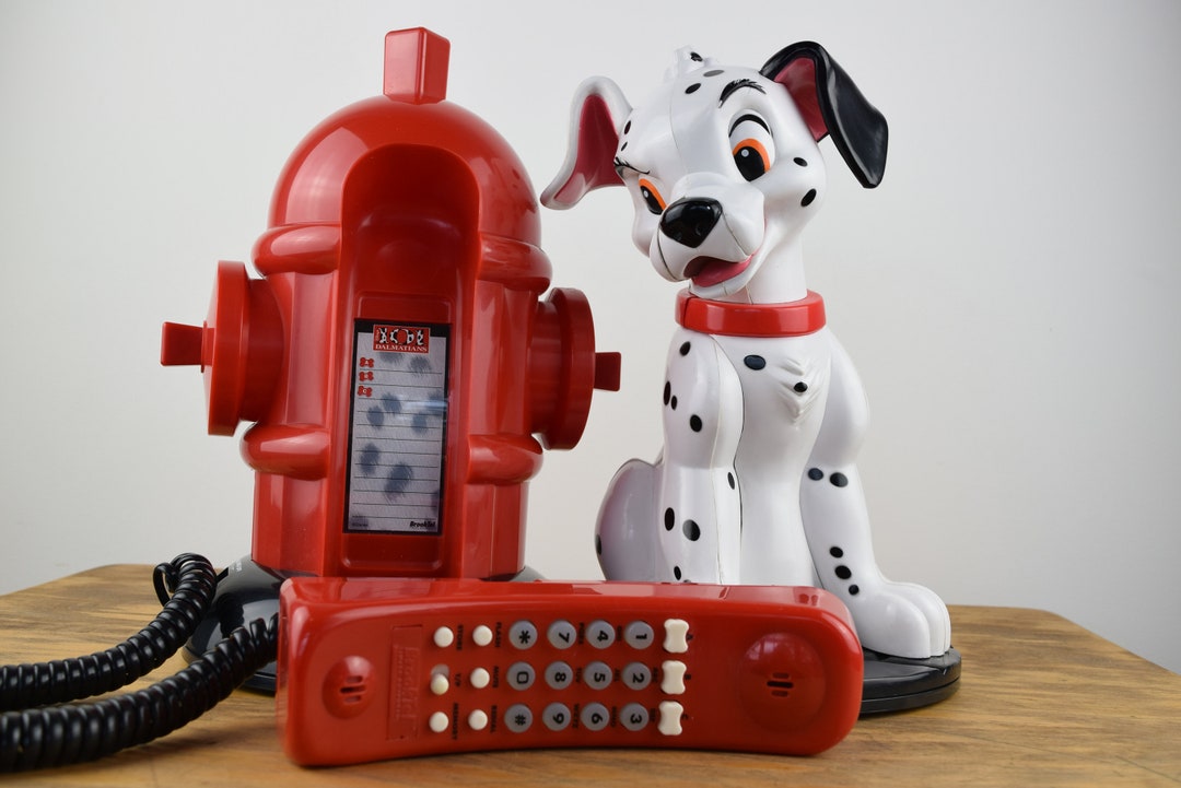 101 Dalmations Phone With Fire Hydrant. - Etsy