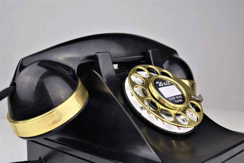 Original Antique Rotary Western Electric Model 302 Telephone | Etsy