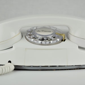Original Antique Rotary Rotary Dial Princess Telephone - Model 702 ...