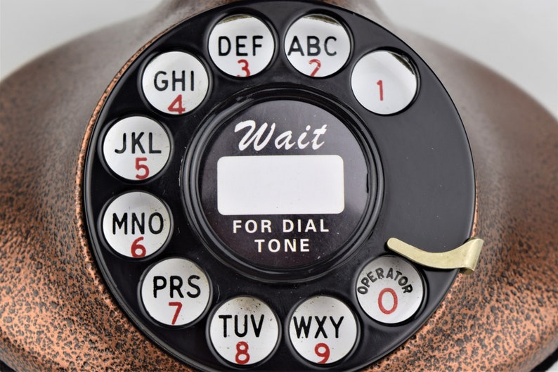 Original Antique Rotary Western Electric Model 202 Telephone - Etsy