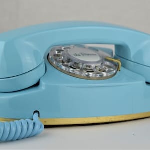 Original Antique Rotary Rotary Dial Princess Telephone - Model 702 ...