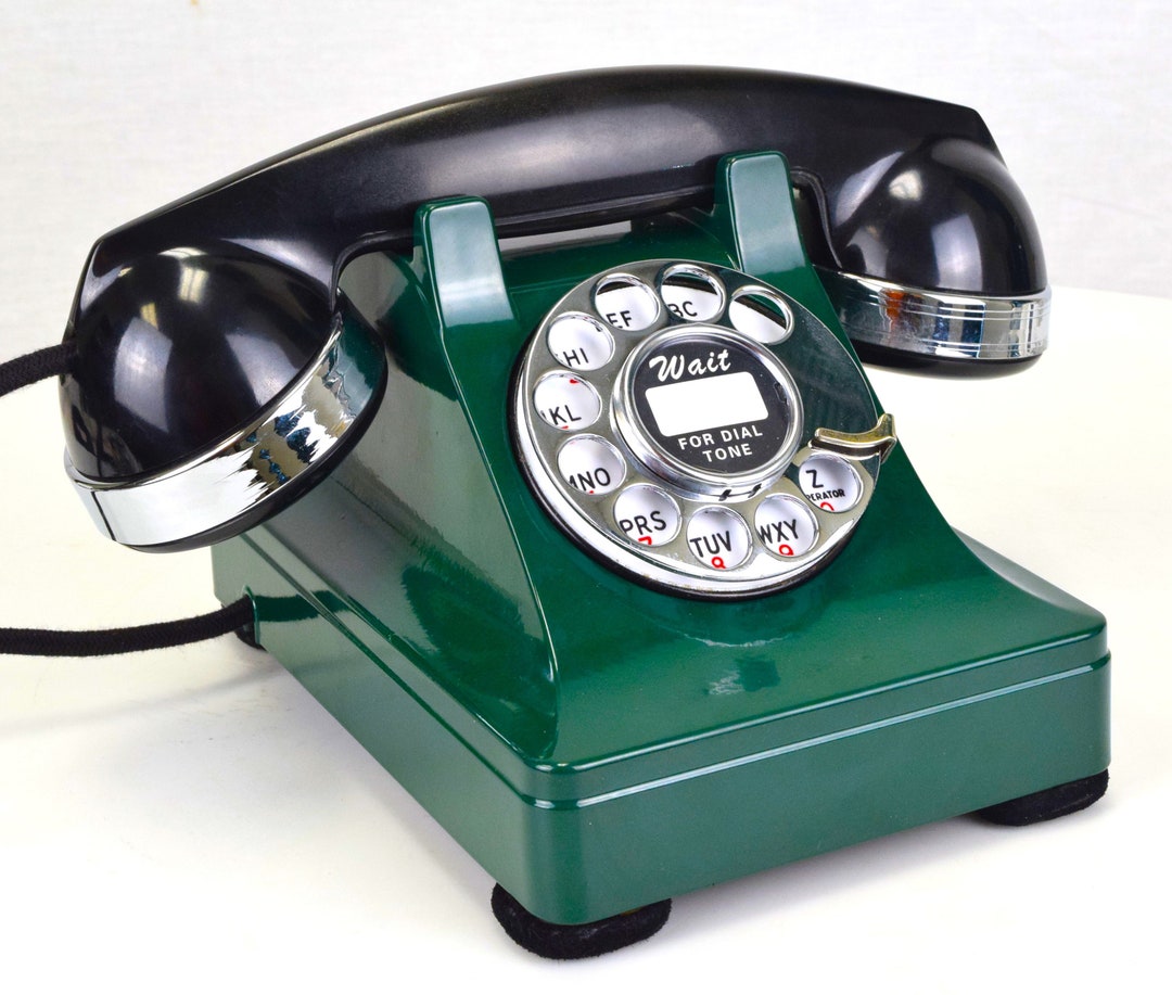 Original Antique Rotary Western Electric Model 302 Telephone - Forest ...