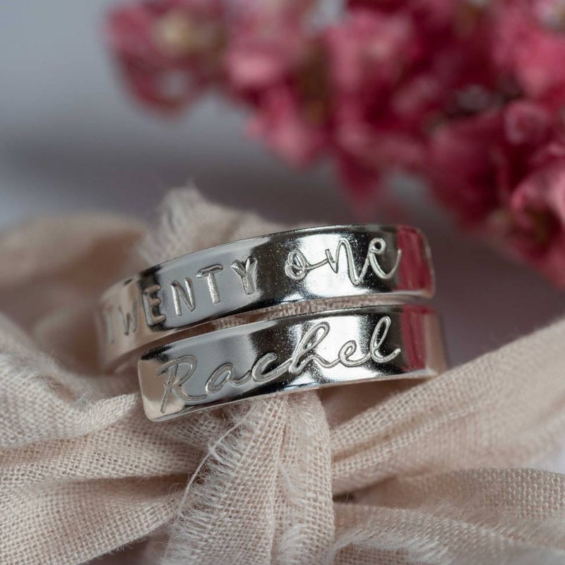 21st Birthday Ring - Etsy