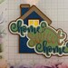 Home Sweet Home Title Premade Paper Piecing for Scrapbooking Pages ...