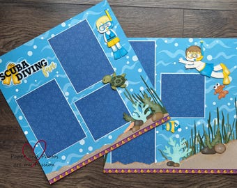 Eggstra Sweet Double Page Layout , Finished, With Premade Paper ...