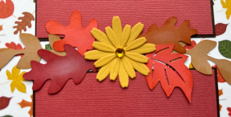 Happy Fall Yall Double Page Scrapbooking Layout With Finished Paper ...