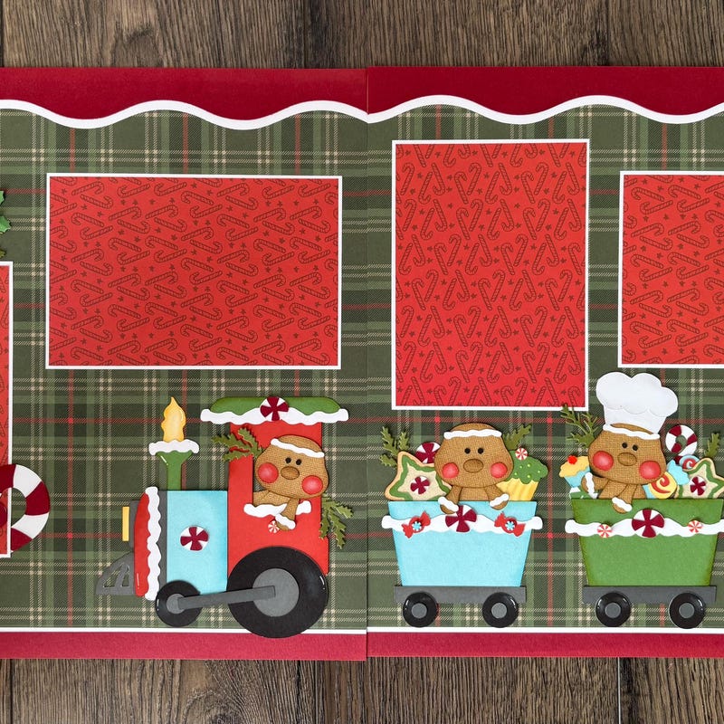 Train Scrapbook - Etsy