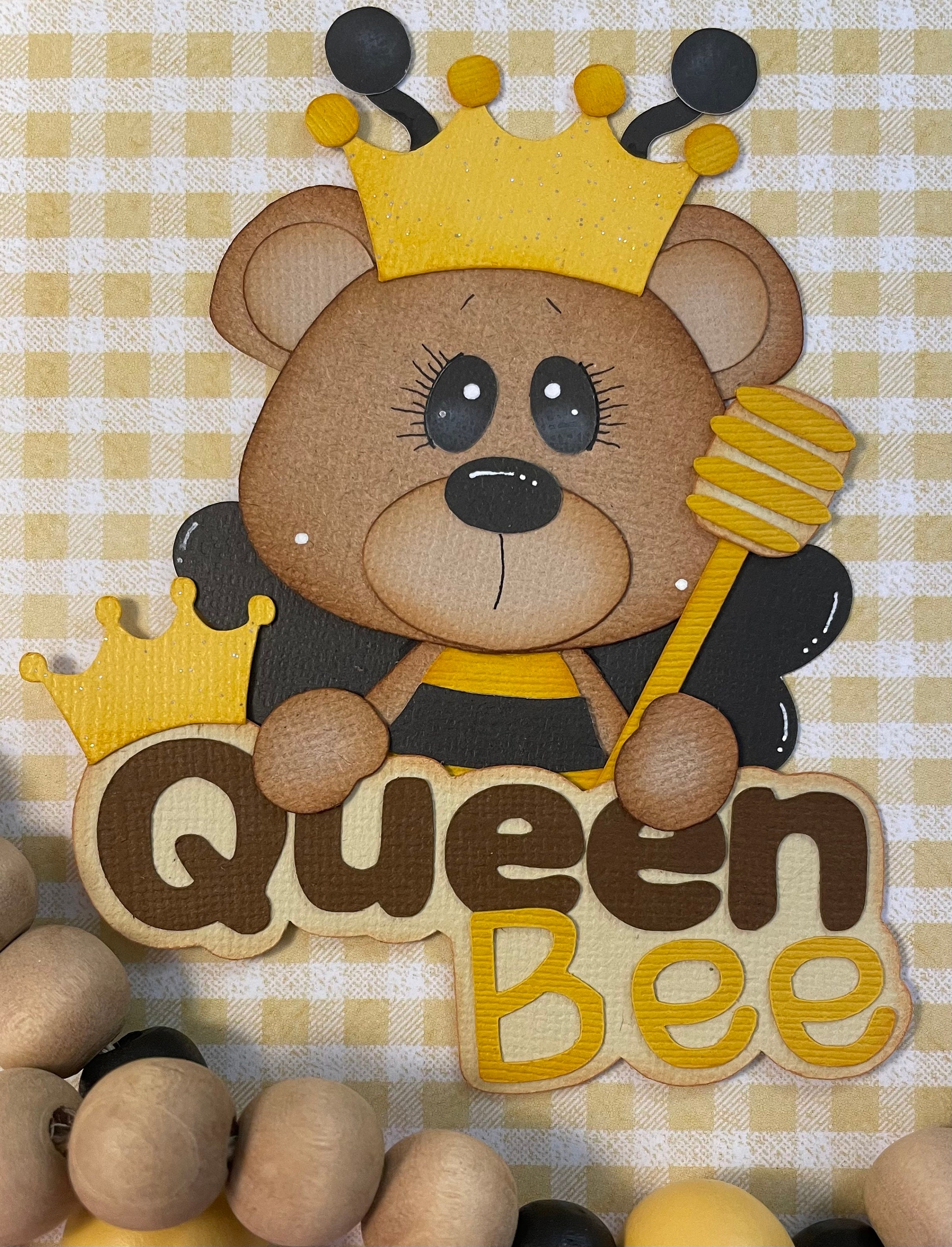 Queen Bee Title for Scrapbooking Layouts, Handmade - Etsy