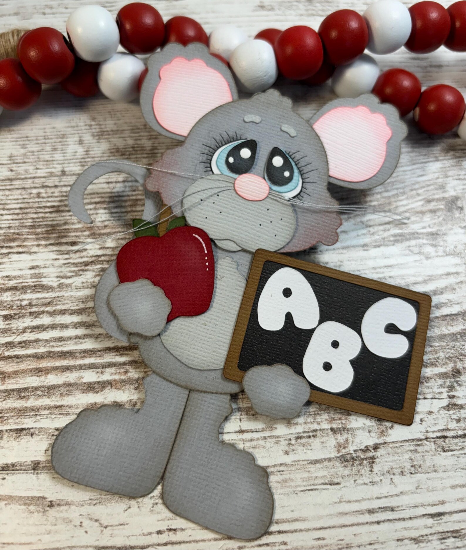 ABC Mouse Premade Paper Piecing for Scrapbook Page Layout, Cards. 210A ...