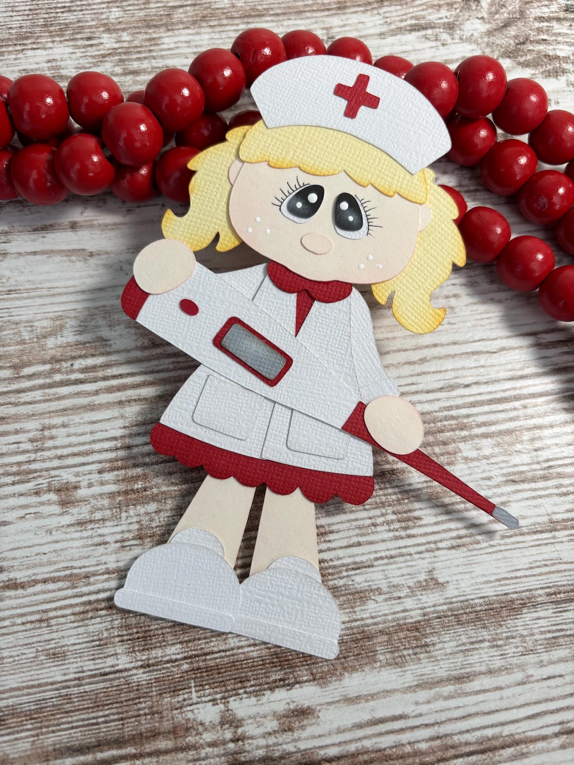 Nurse Premade Paper Piecing for Cards, Scrapbooking Pages. 565A - Etsy