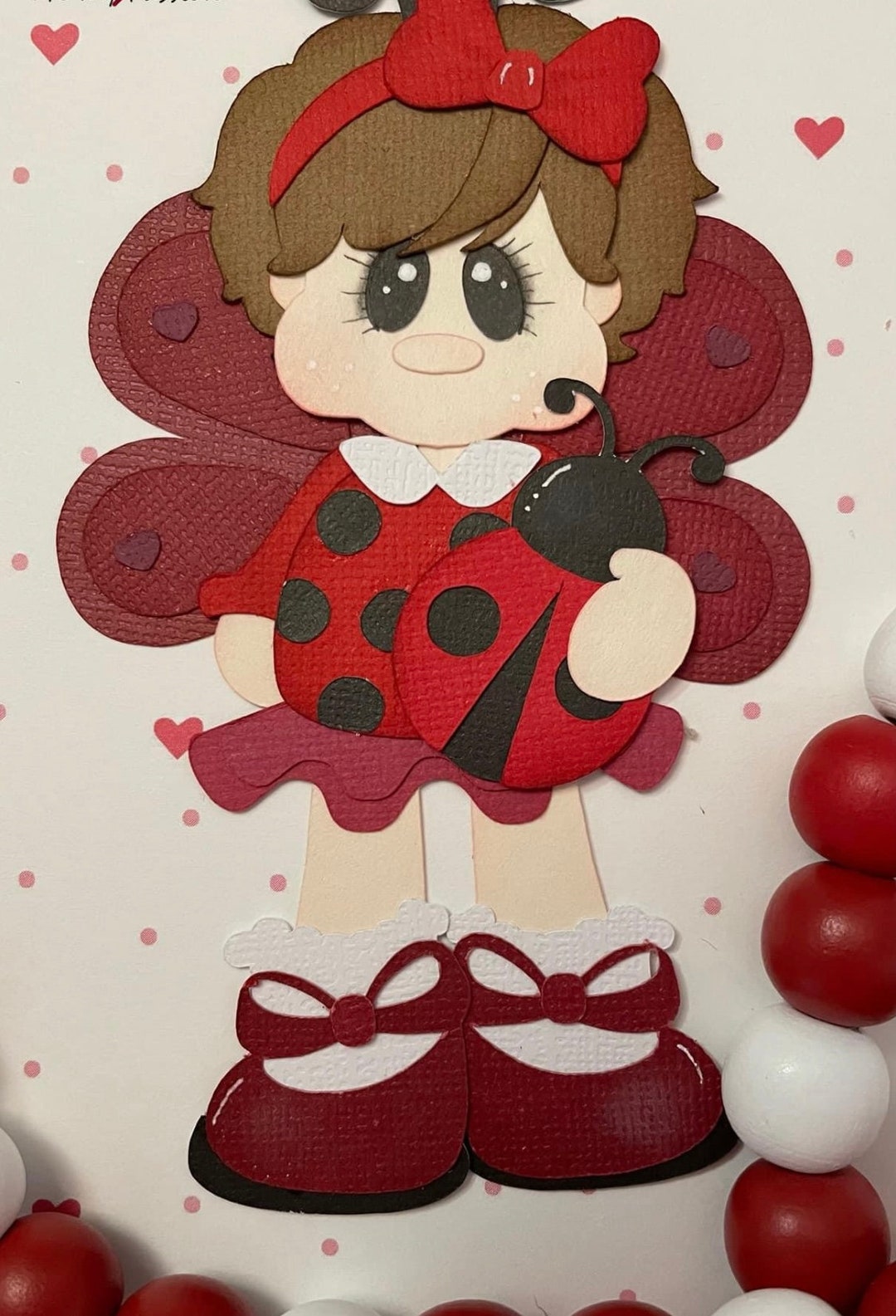 Ladybug Girl Premade Paper Piecing - Etsy