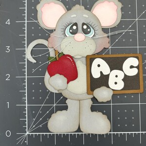 ABC Mouse Premade Paper Piecing for Scrapbook Page Layout, Cards. 210A ...