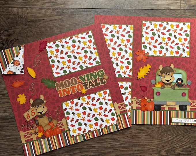 Serious Gamer Boy Scrapbook Page Kit With Premade Paper Piecings ...