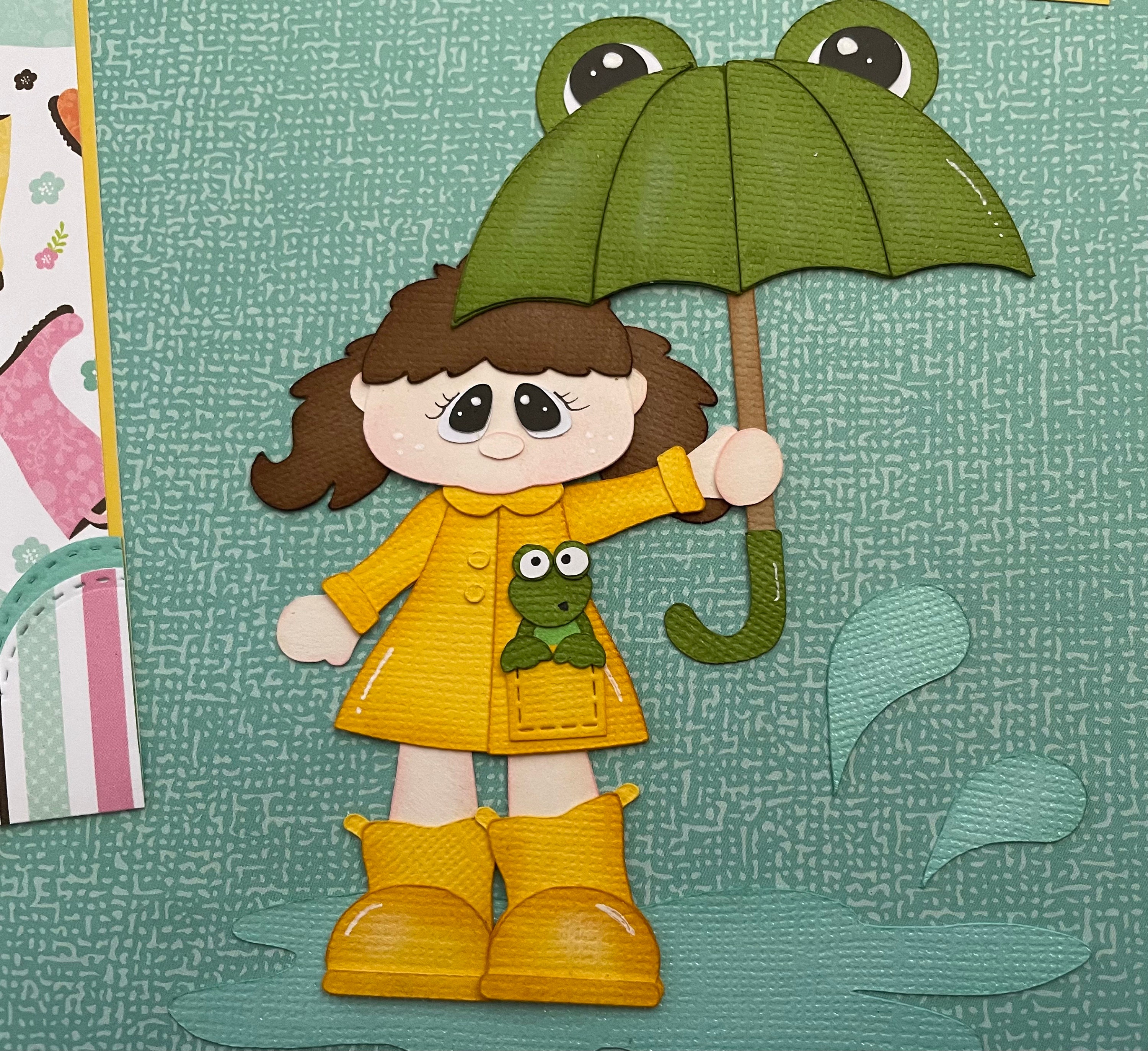 Lil Puddle Jumpers Double Page Layout With Premade Paper Piecings - Etsy