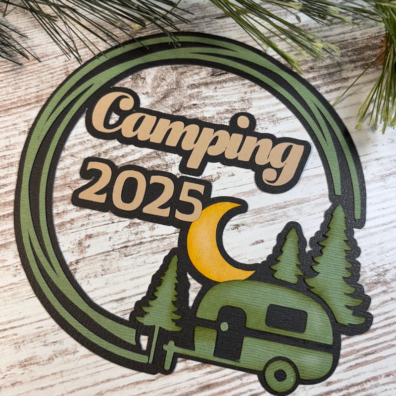 Camping Scrapbook - Etsy